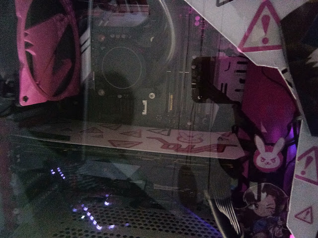 THE DIGITAL WORLD WE SHARES : PC SET UP IDEA: D.Va FROM OVERWATCH