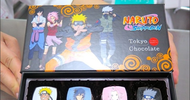 Naruto News: Tokyo Chocolate - Chocolate High-End de Naruto