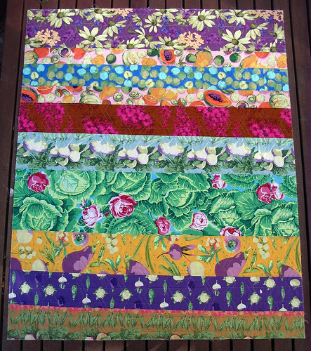 Red Pepper Quilts: Vegetable Patch Quilt