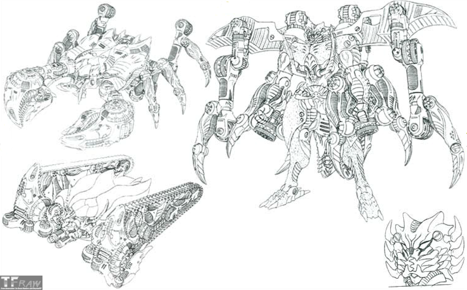 Beast Wars Character Designs