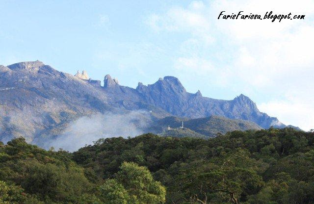 tinggi tinggi gunung kinabalu