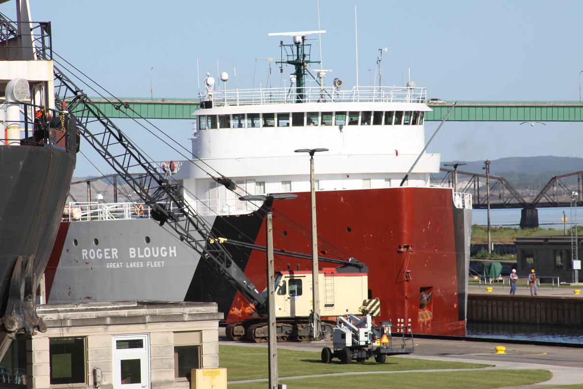 Michigan Exposures: The Roger Blough at the Soo Locks