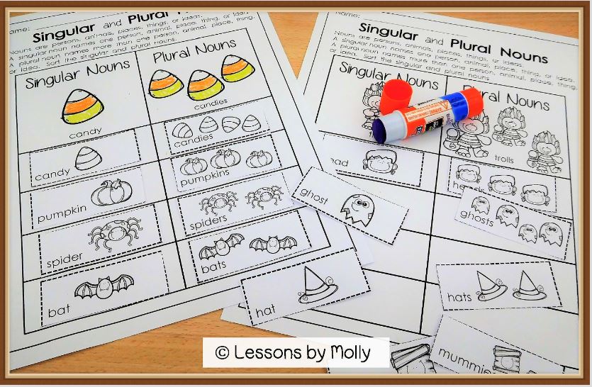 Lessons by Molly: Halloween Bingo