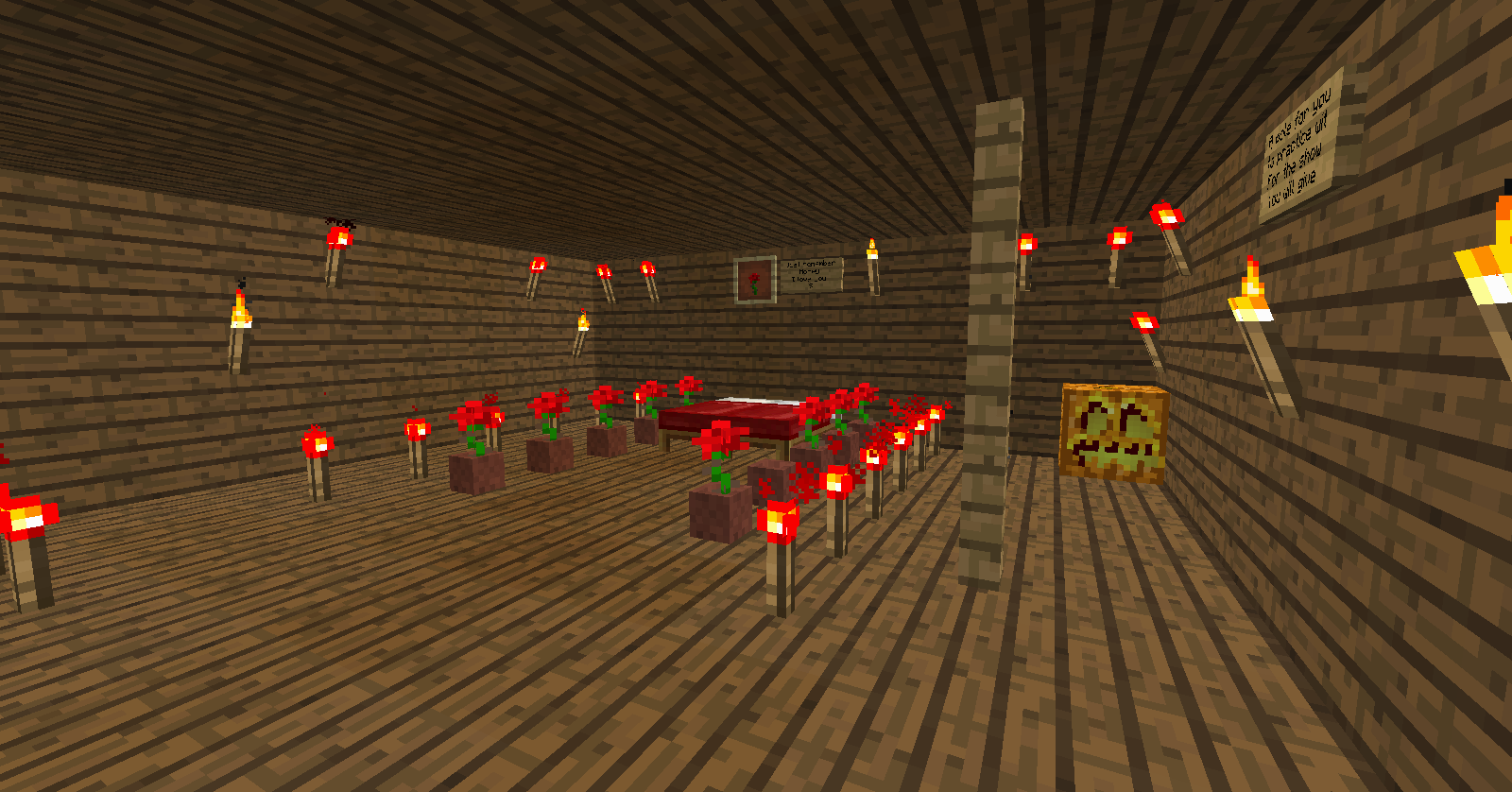 My Little Crazy World...: [Game] Romantic room in Minecraft (PRIVATE ...