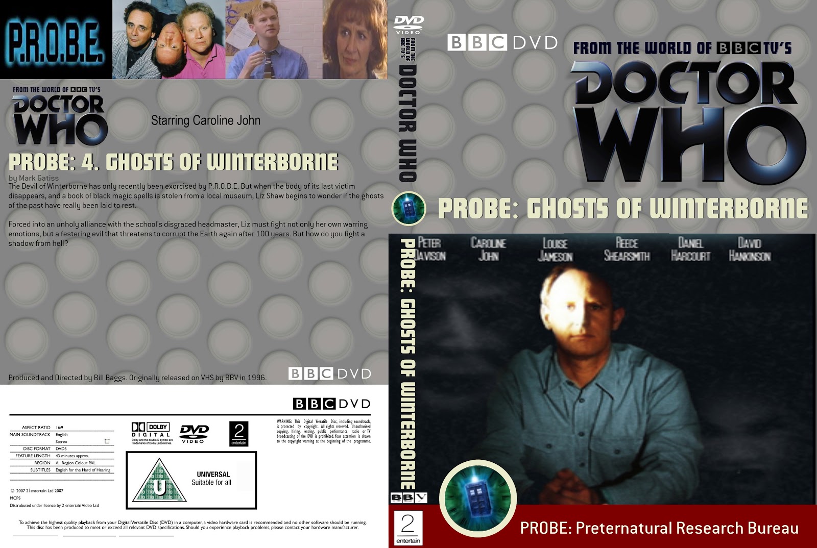 My Doctor Who Covers!: PROBE: Ghosts of Winterborne