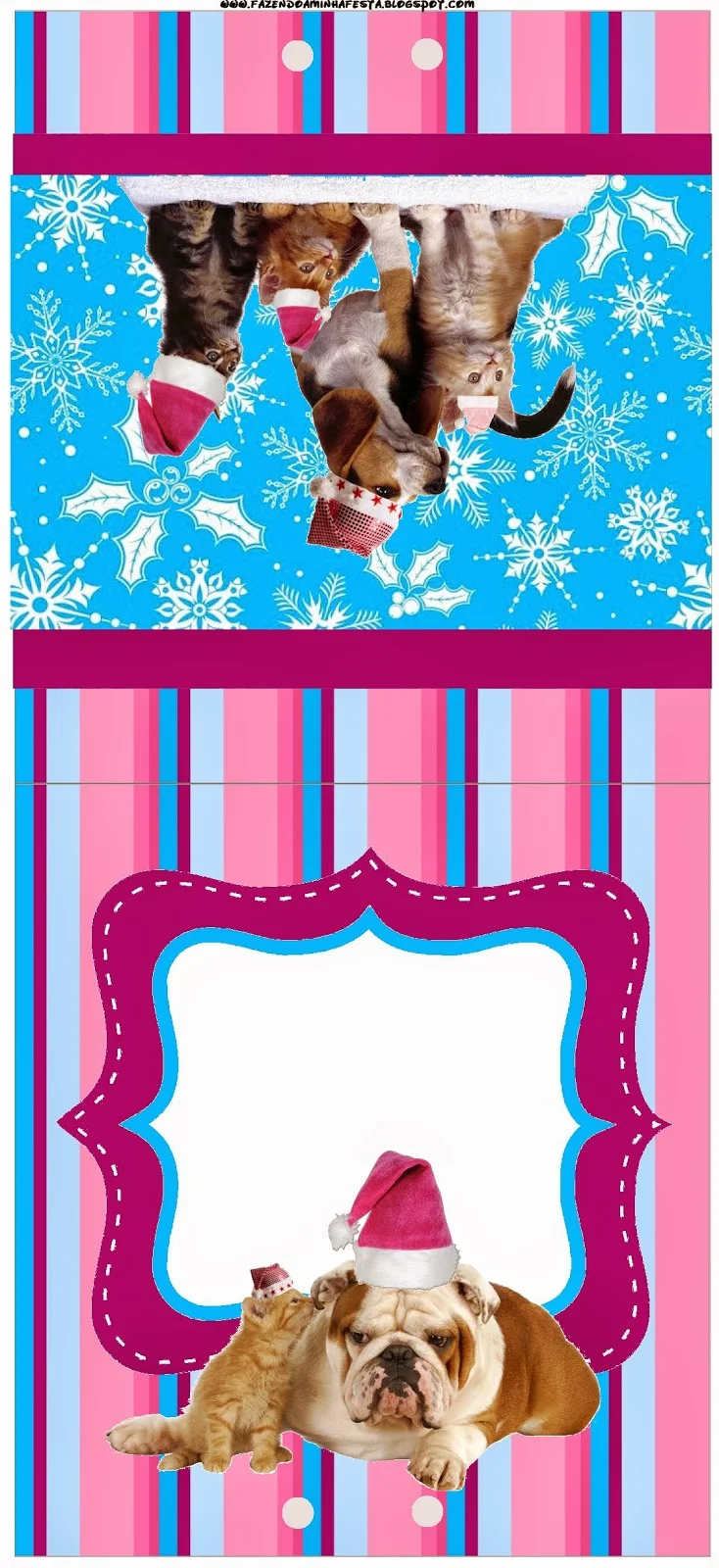 Dog and Cat in Christmas: Free Printable Candy Bar Labels. - Oh My ...