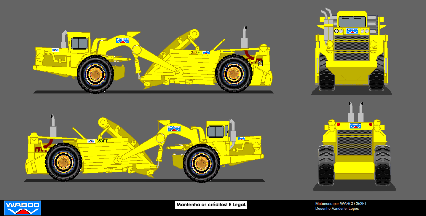 Central Bus: Motoescraper WABCO 353FT