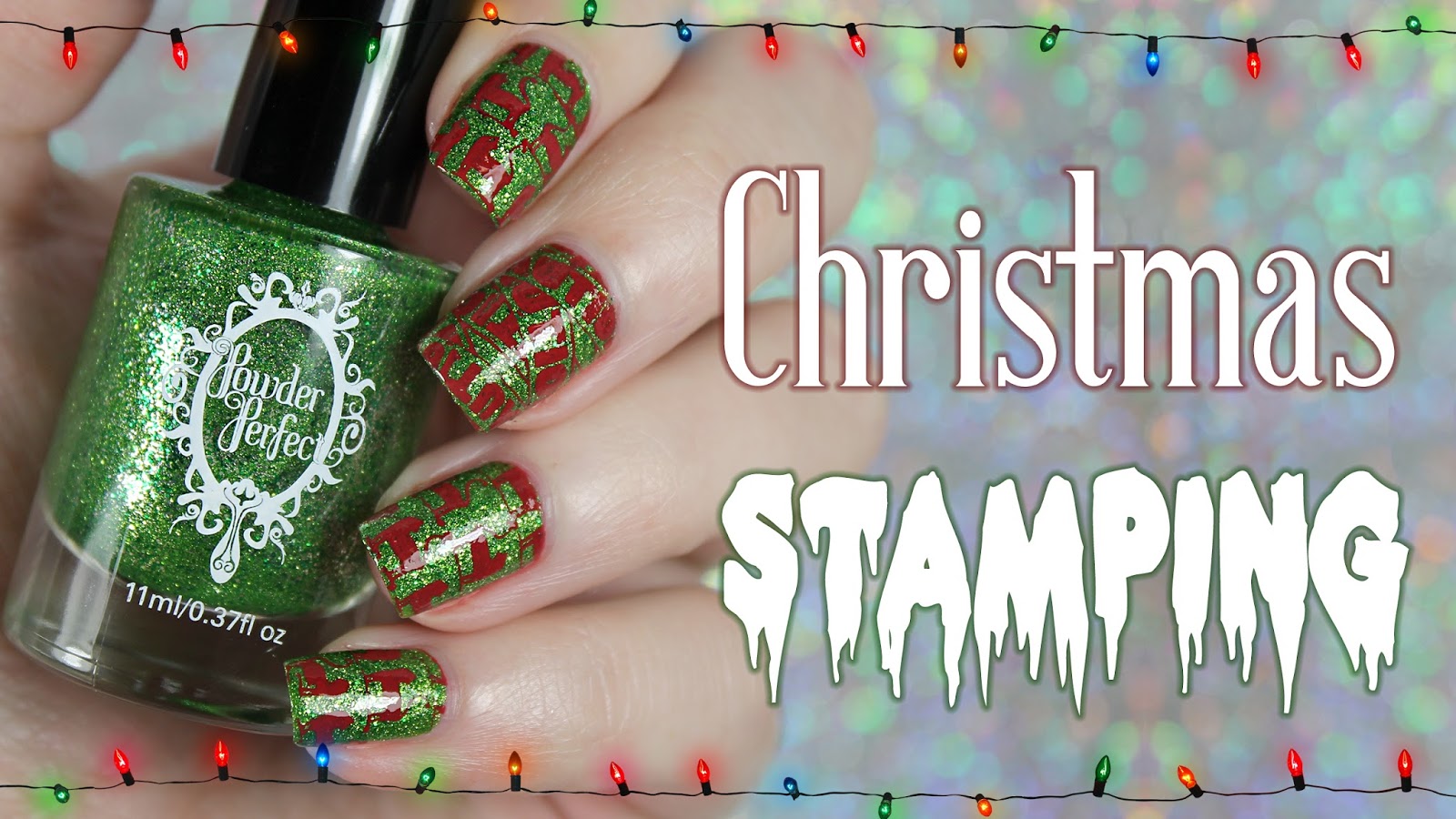Powder Perfect Christmas Stamping