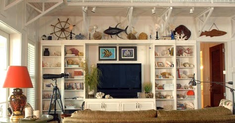 Warm Coastal Home with a Tropical Nautical Theme