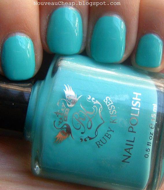 New Ruby Kisses shade: Teal Envy | Nouveau Cheap
