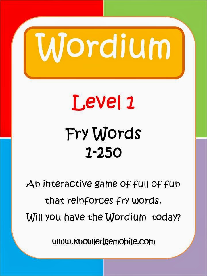 Wordium: A sight word review game your students will love ...