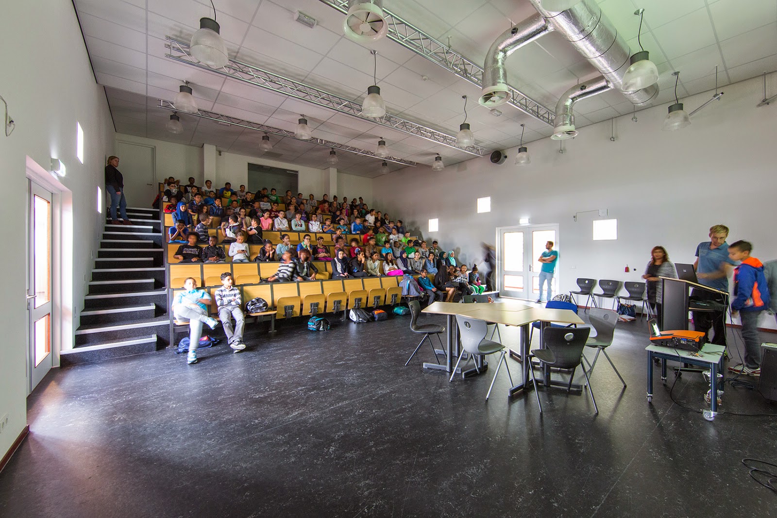 Fotograaf Michael van Oosten: Wolfert College Rotterdam