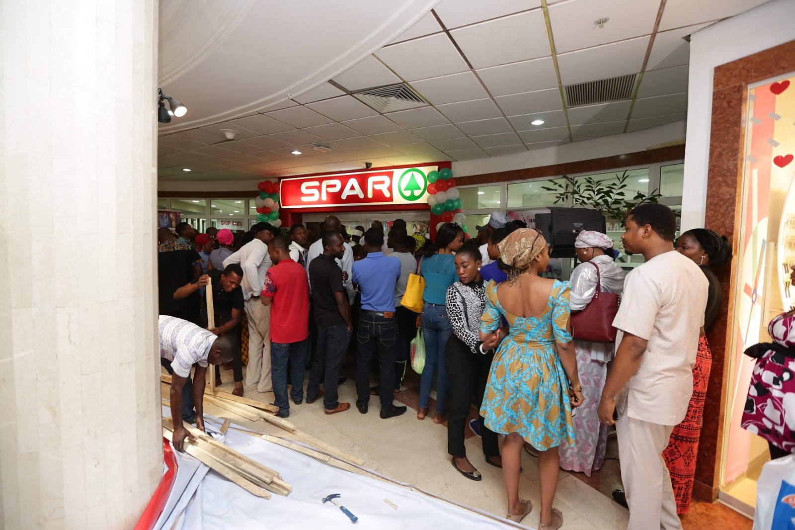 John Fashanu, others at the official launch of Spar Store in Abuja (photos)