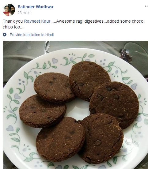 Eggless Ragi Digestives Sugarless | Ragi Cookies Healthy Easy No Oven ...