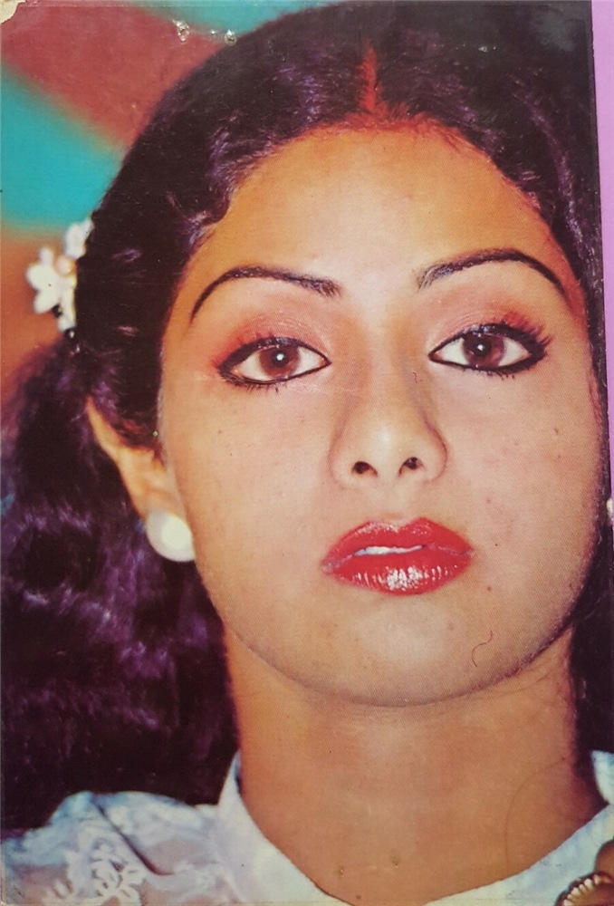 Sridevi: Launch of Kalaakaar in 1983: Sridevi with Kunal Goswami