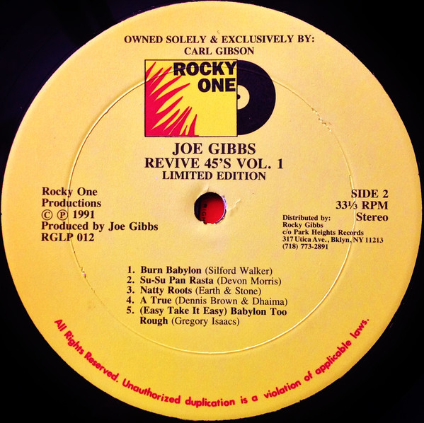 Compartilhando Reggae: Joe Gibbs