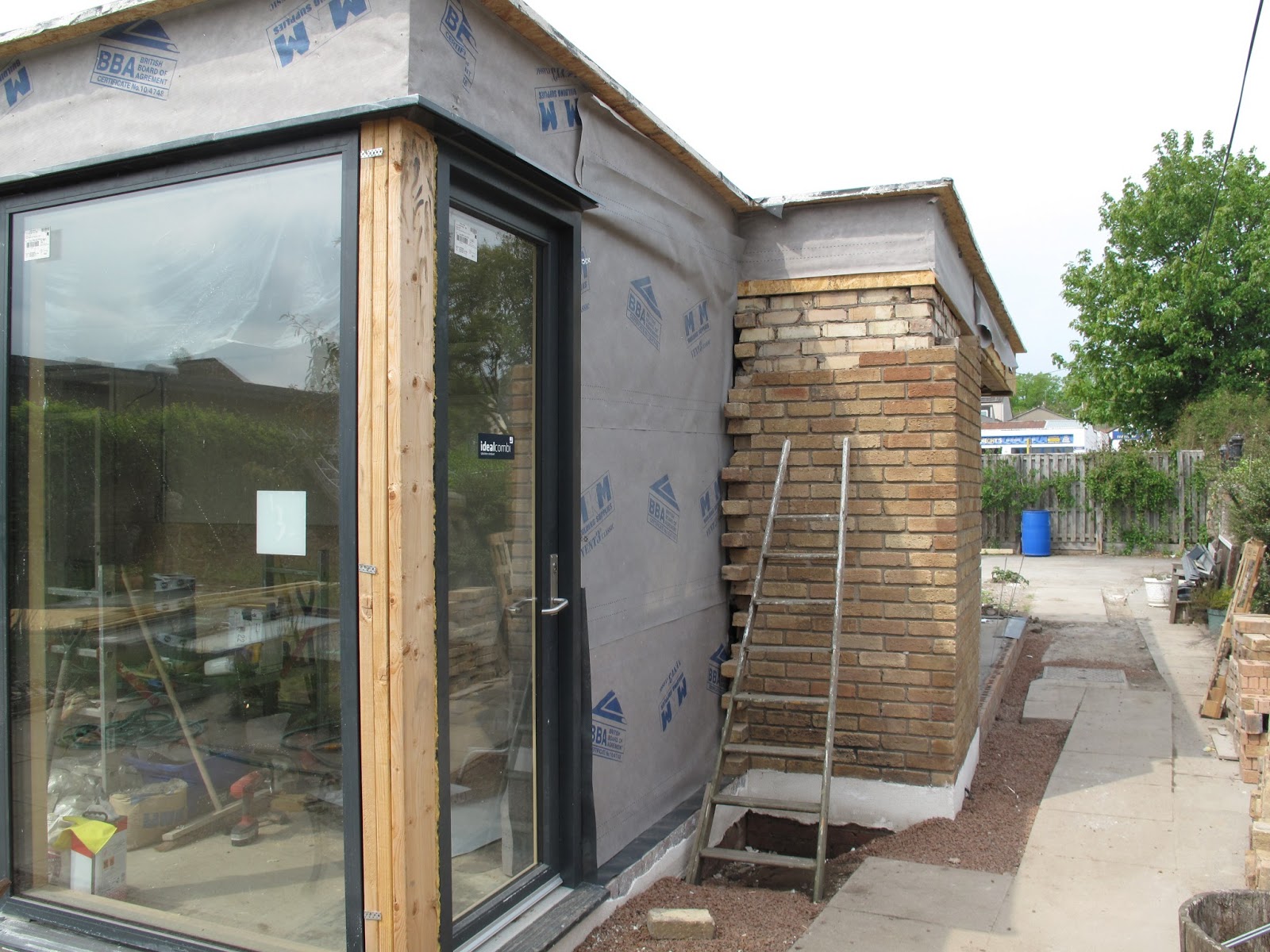 Modest Designs: Brickwork and metal work