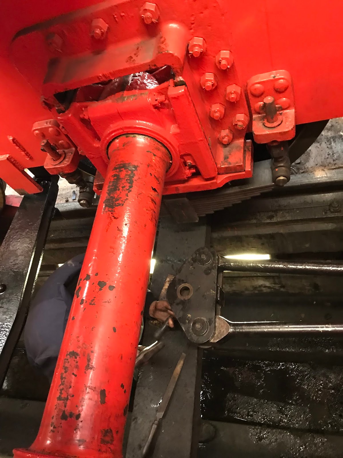 North Tyneside Steam Railway: 401 Brake Fitting