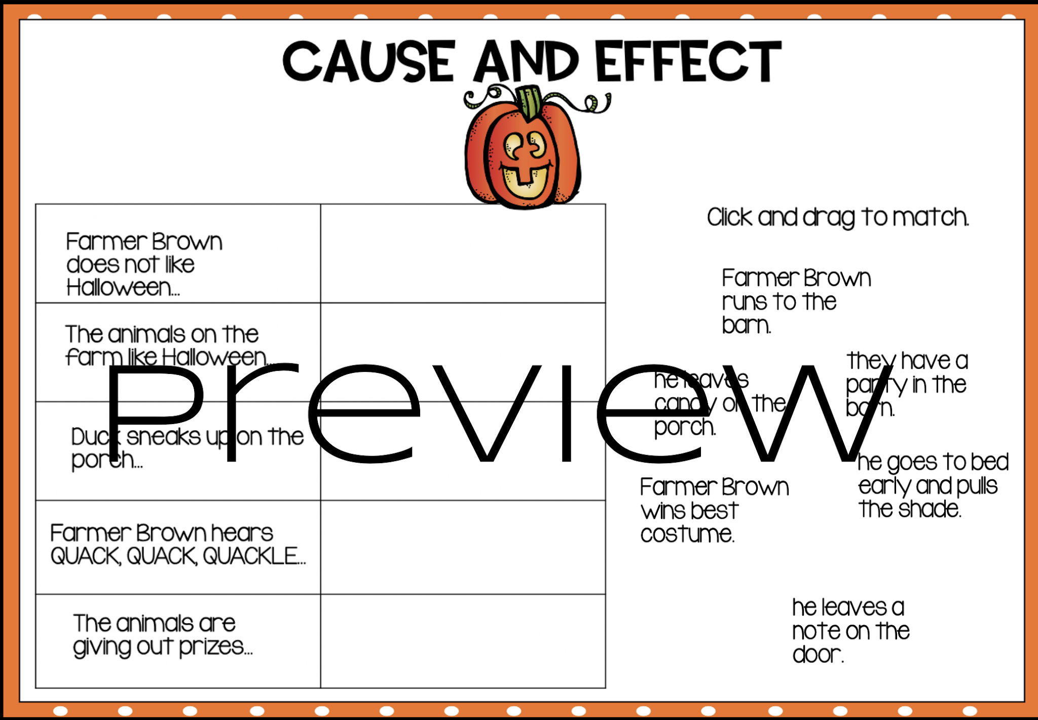 1st Grade Hip Hip Hooray!: Click Clack Boo!