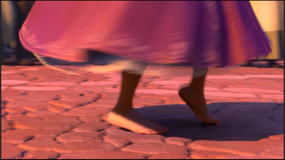 Anime Feet: Tangled (Movie): Rapunzel, Part 6 of 6