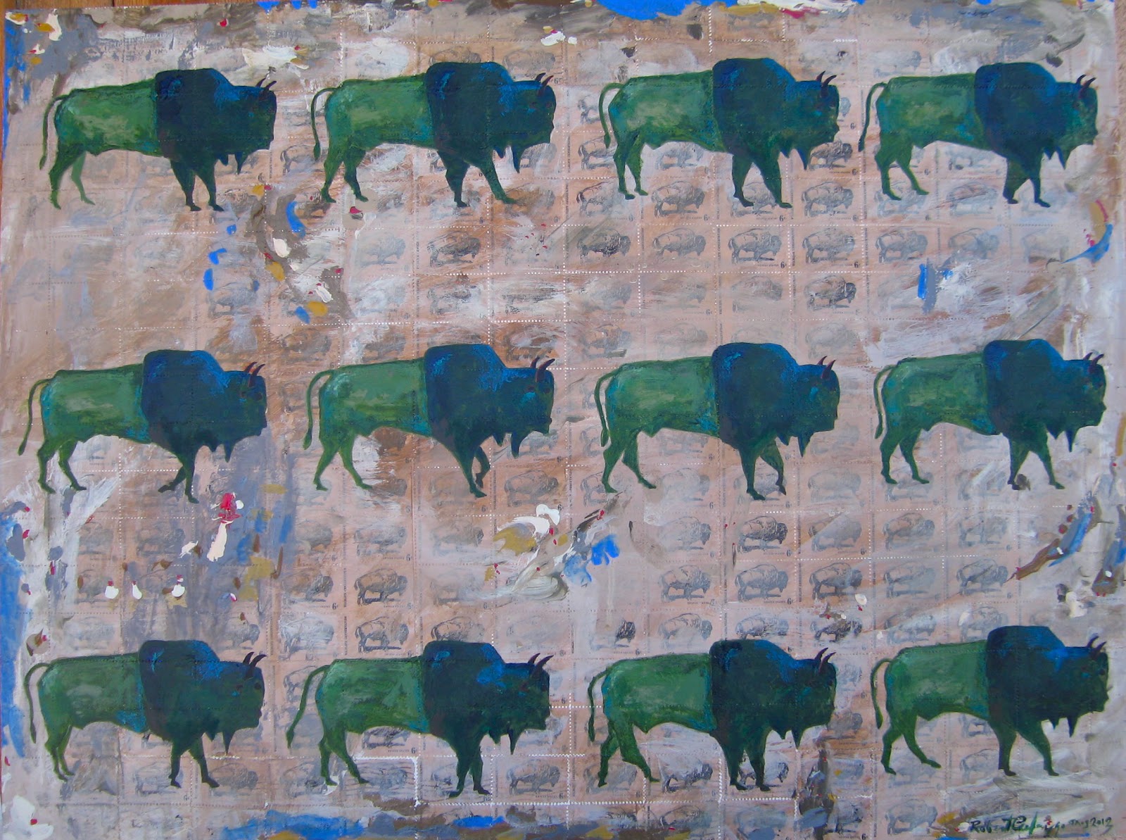 Taos Art Gallery: Robert Cafazzo 2012/2013 paintings from the "After ...