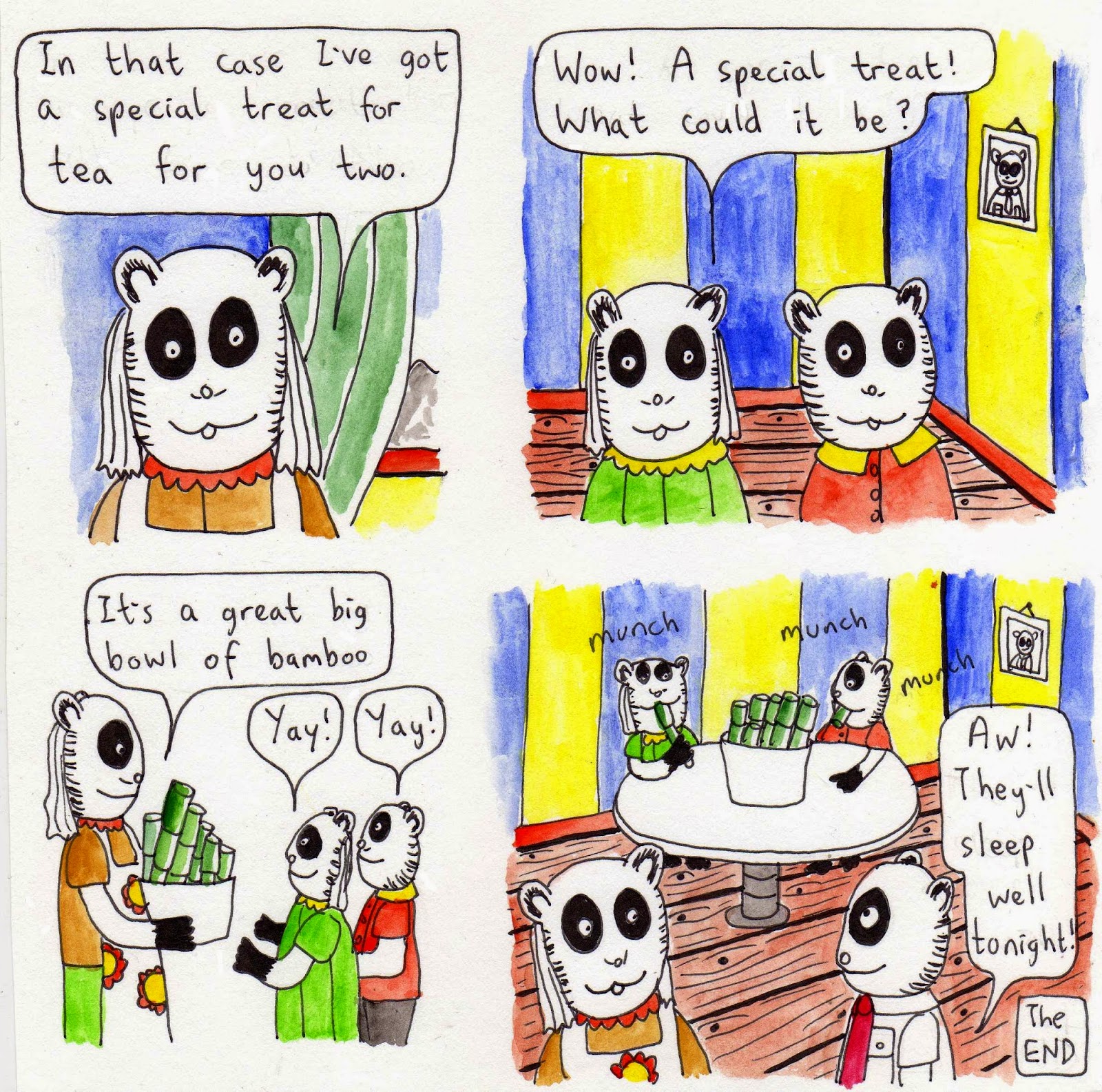 Rob Jackson's Comics Blog: 'Pandas at Work'
