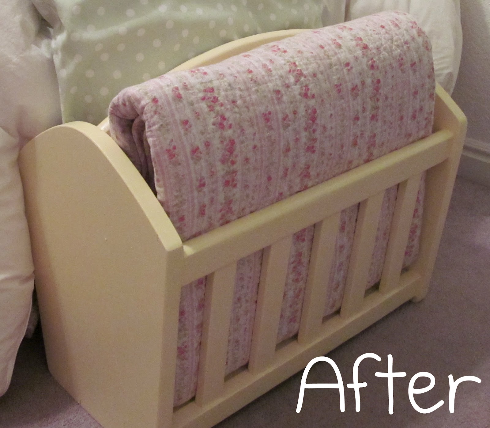 Vintage Chic Farm: Magazine Rack Repurposed