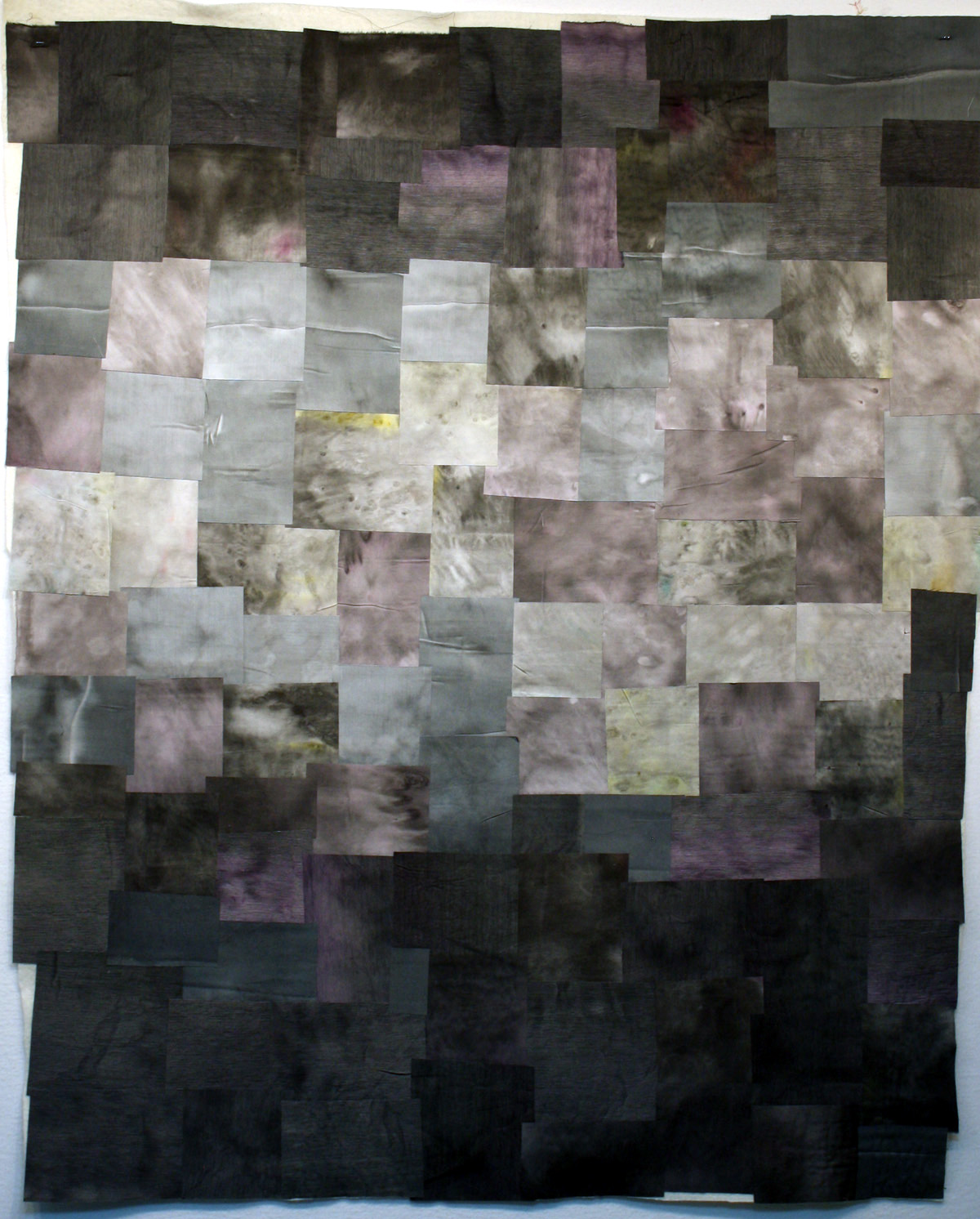Living and Dyeing Under the Big Sky: Gray Collage