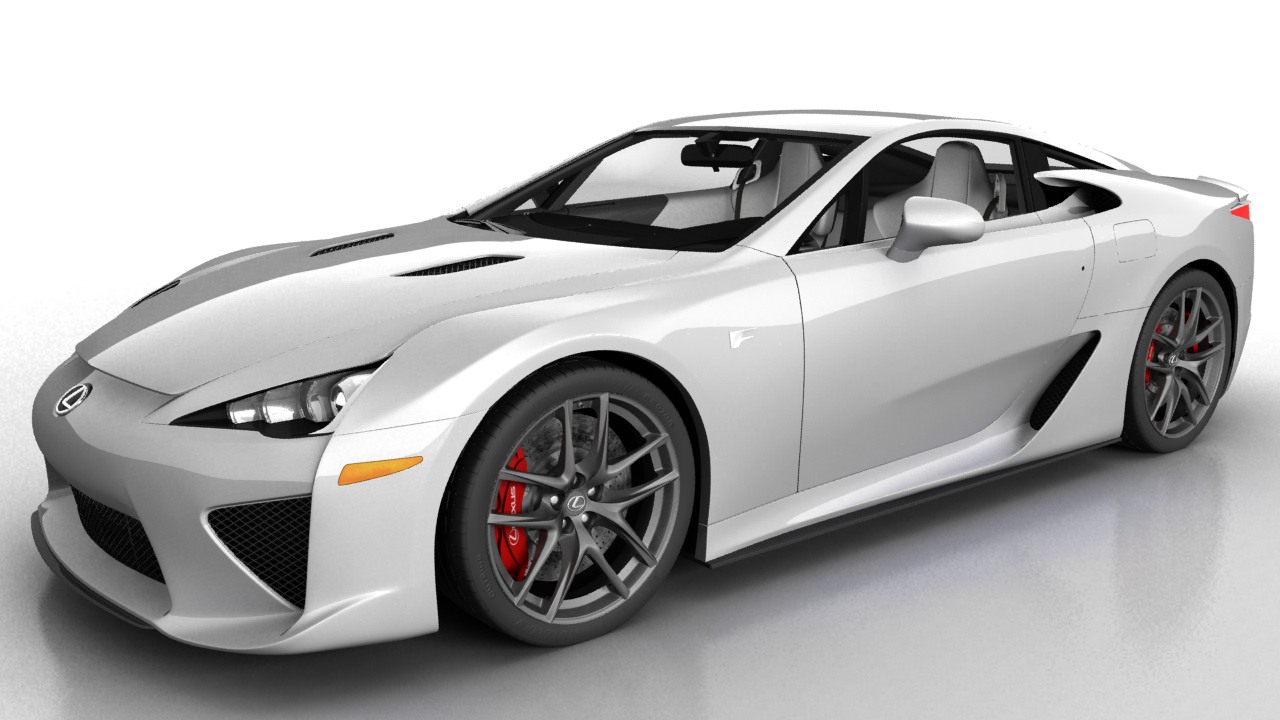 Motoring Art: Lexus LFA