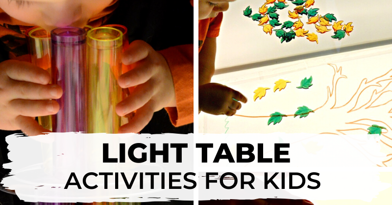 The Best Light Table Activities for Kids | And Next Comes L ...