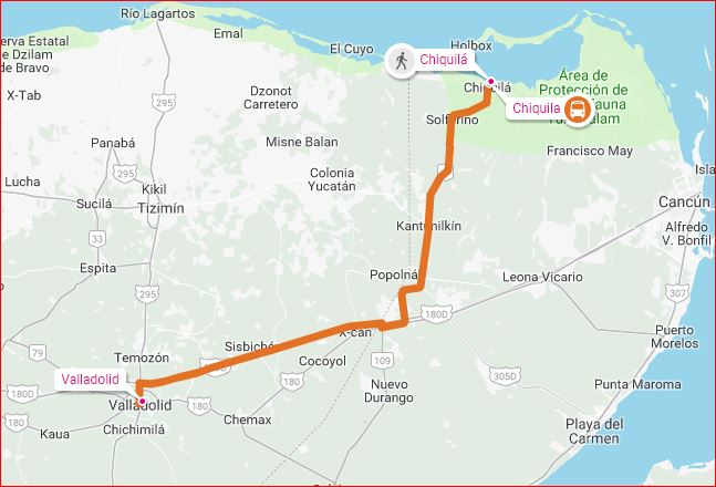 NESSIE AU MEXIQUE YUCATAN: VALLADOLID MERIDA UXMAL