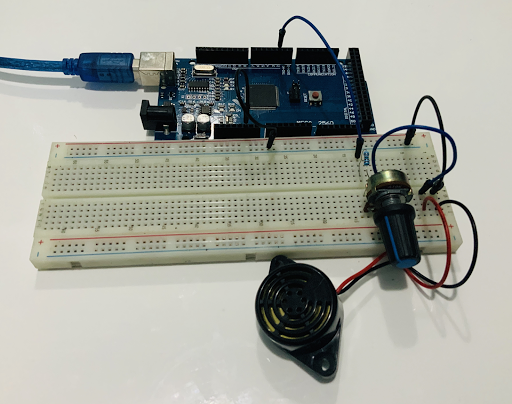 Figura 4: circuito real do esquema de ligação.