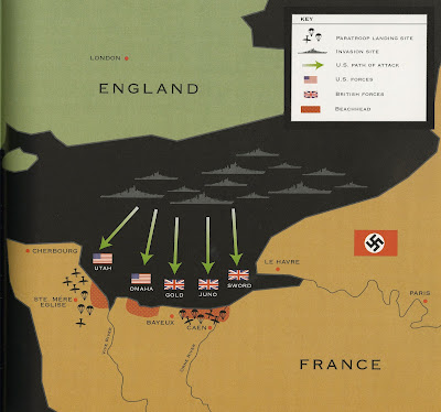 GIS Research and Map Collection: D-Day Maps Available from Ball State ...