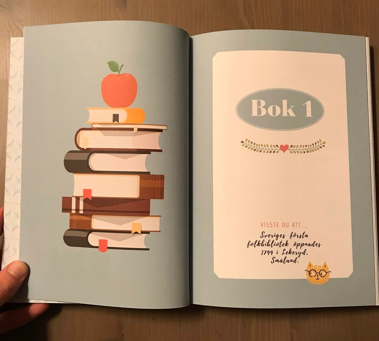 Agnes bokblogg: En liten bok om mina böcker - En fylla-i-bok för alla ...