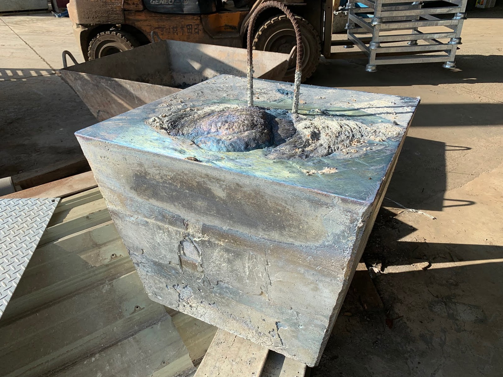 Galvanizing: Galvanizing: Zinc Ash recovery system.