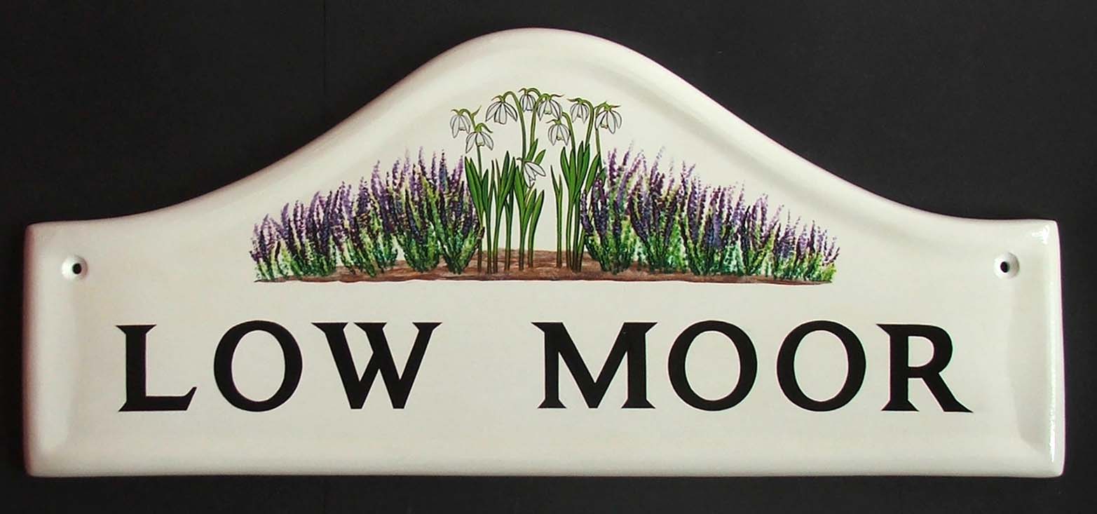 Hand Painted House Signs by Ceramic Art: Hand Painted Ceramic House ...