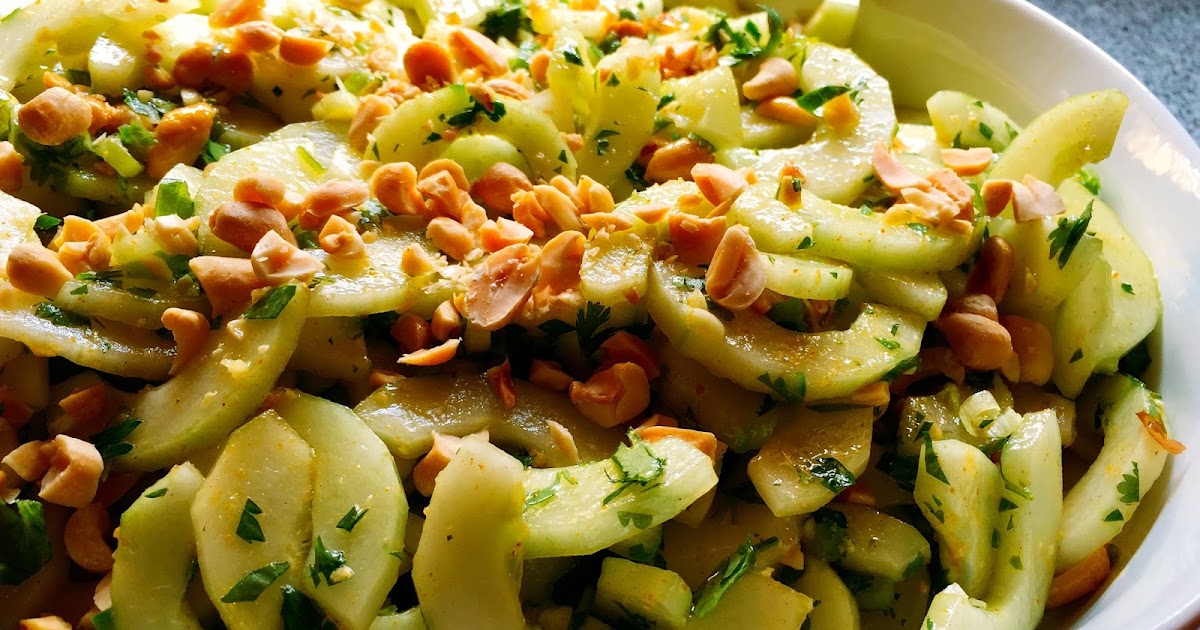 Husband Tested Recipes From Alice's Kitchen: Carol’s Curried Cucumbers