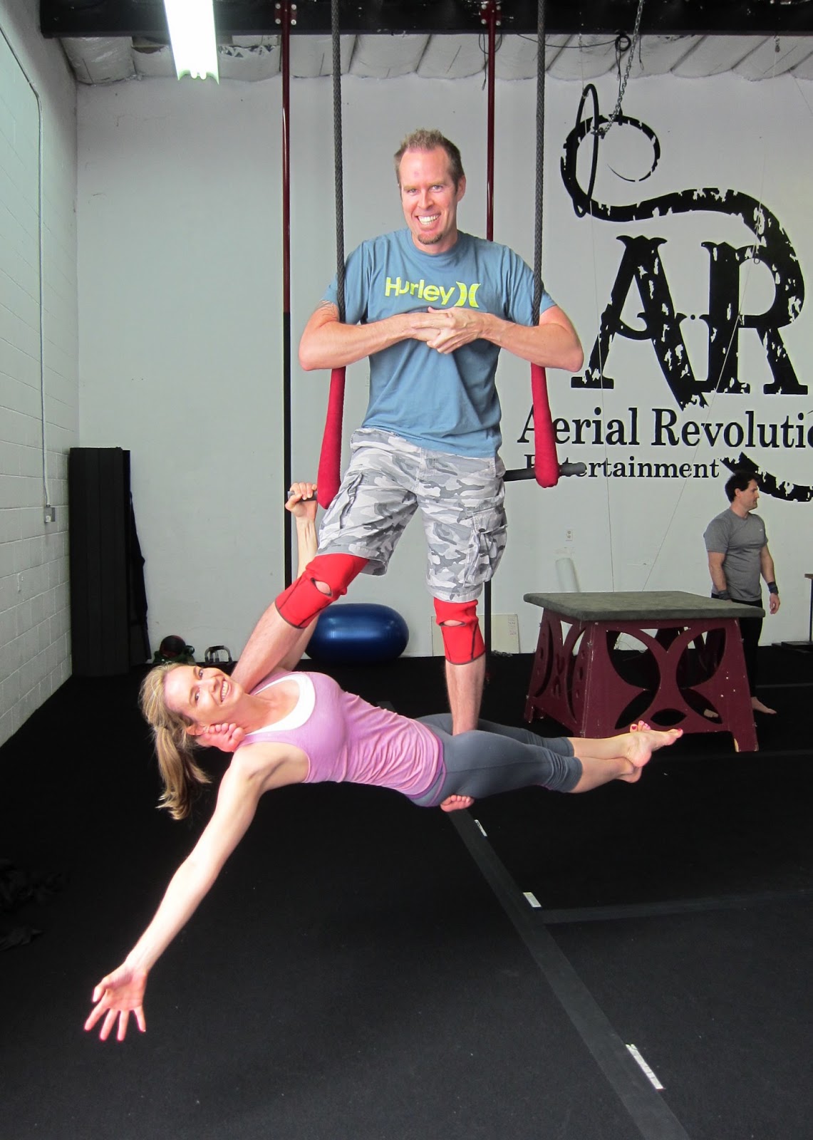 Sensory Overload: Static Trapeze - My First Lesson