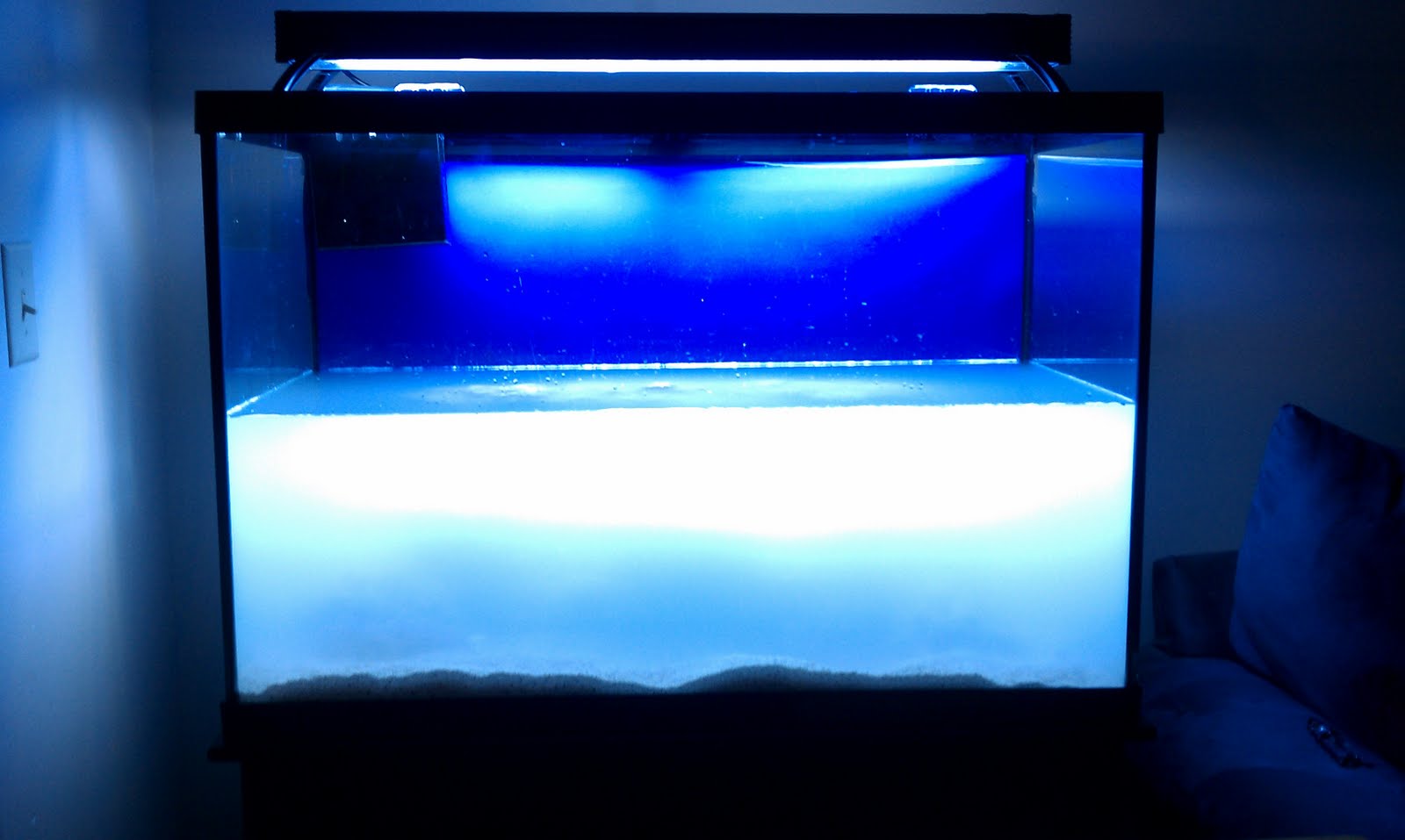 Brett's 65 Gallon Reef: Mixing and Filling the Reef Tank