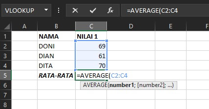 10 Rumus Spreadsheet dan Contohnya Lengkap
