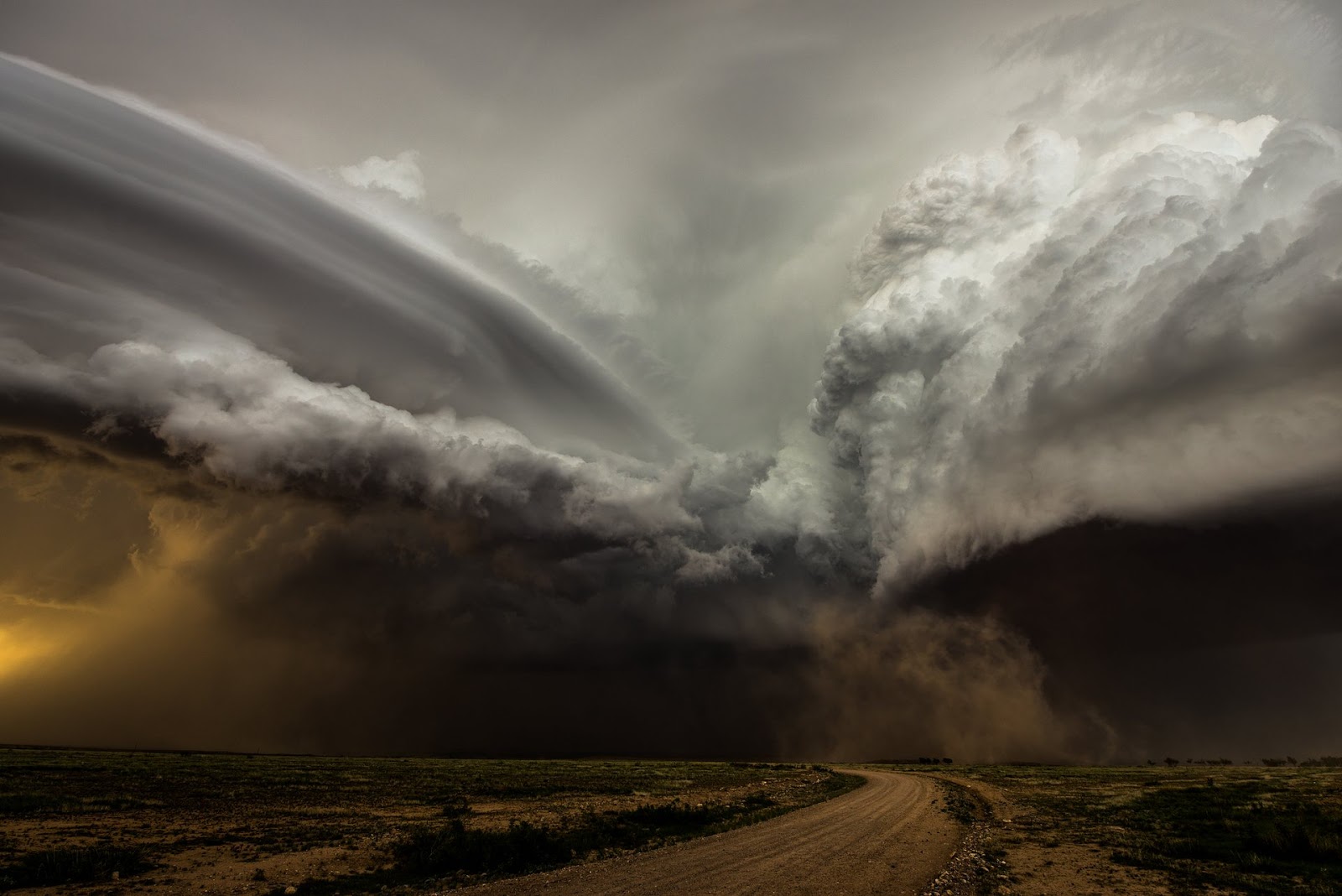 Two storm cells over New Mexico | Earth Blog