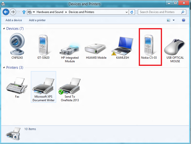 Superboy Rajat: Access Internet via Mobile Bluetooth on Windows 8