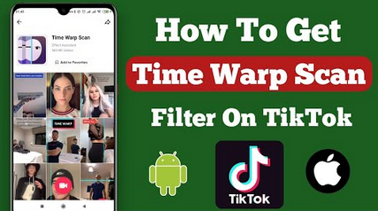 Time warp scan filter Tiktok || How to get time warp scan filter Tiktok ...