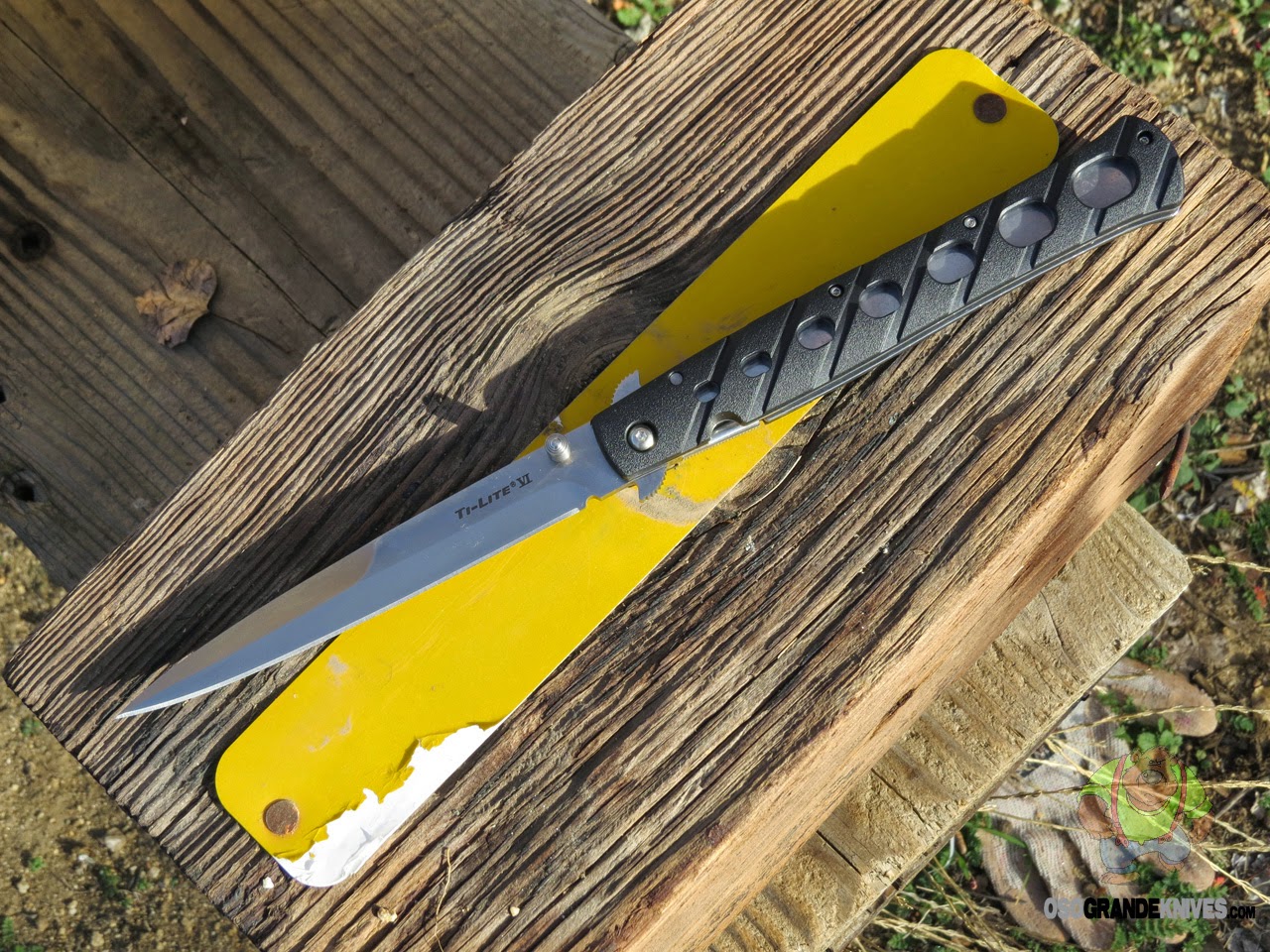 Oso Grande's Knife Blog - Stay Sharp!: Cold Steel Ti-Lite XL Stiletto ...