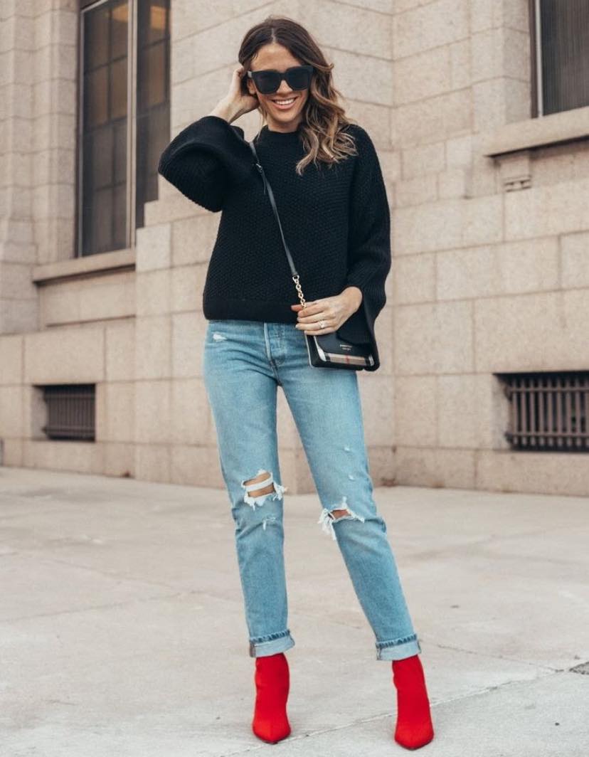 FASHION WORK : ¡Los BOTINES rojos, un gran ALIADO en nuestro ARMARIO!