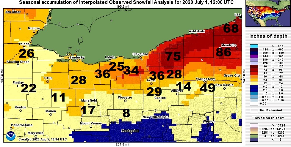 Scott Sabol's World of Weather: Recent Seasonal Snowfall Totals ...