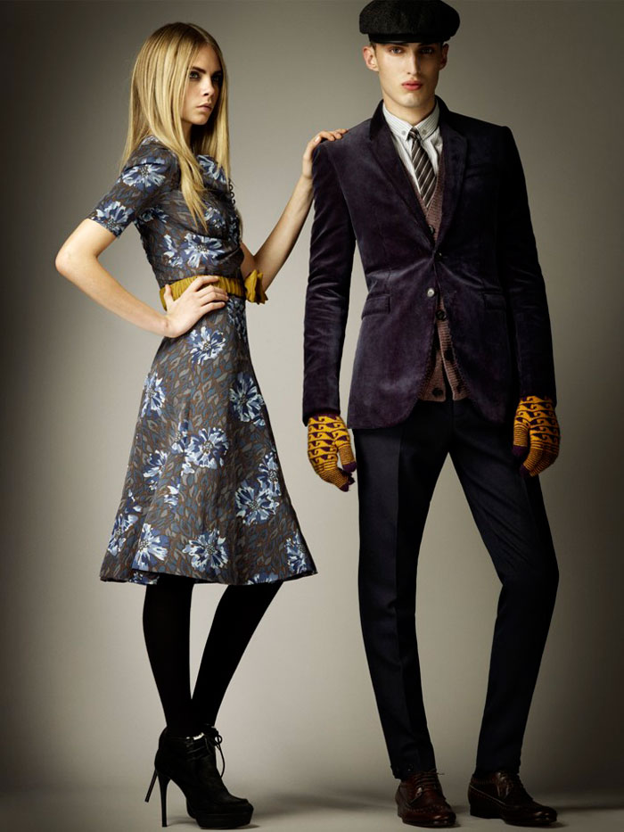 Smartologie: Burberry Pre-Fall 2012 Collection - Model: Cara Delevingne