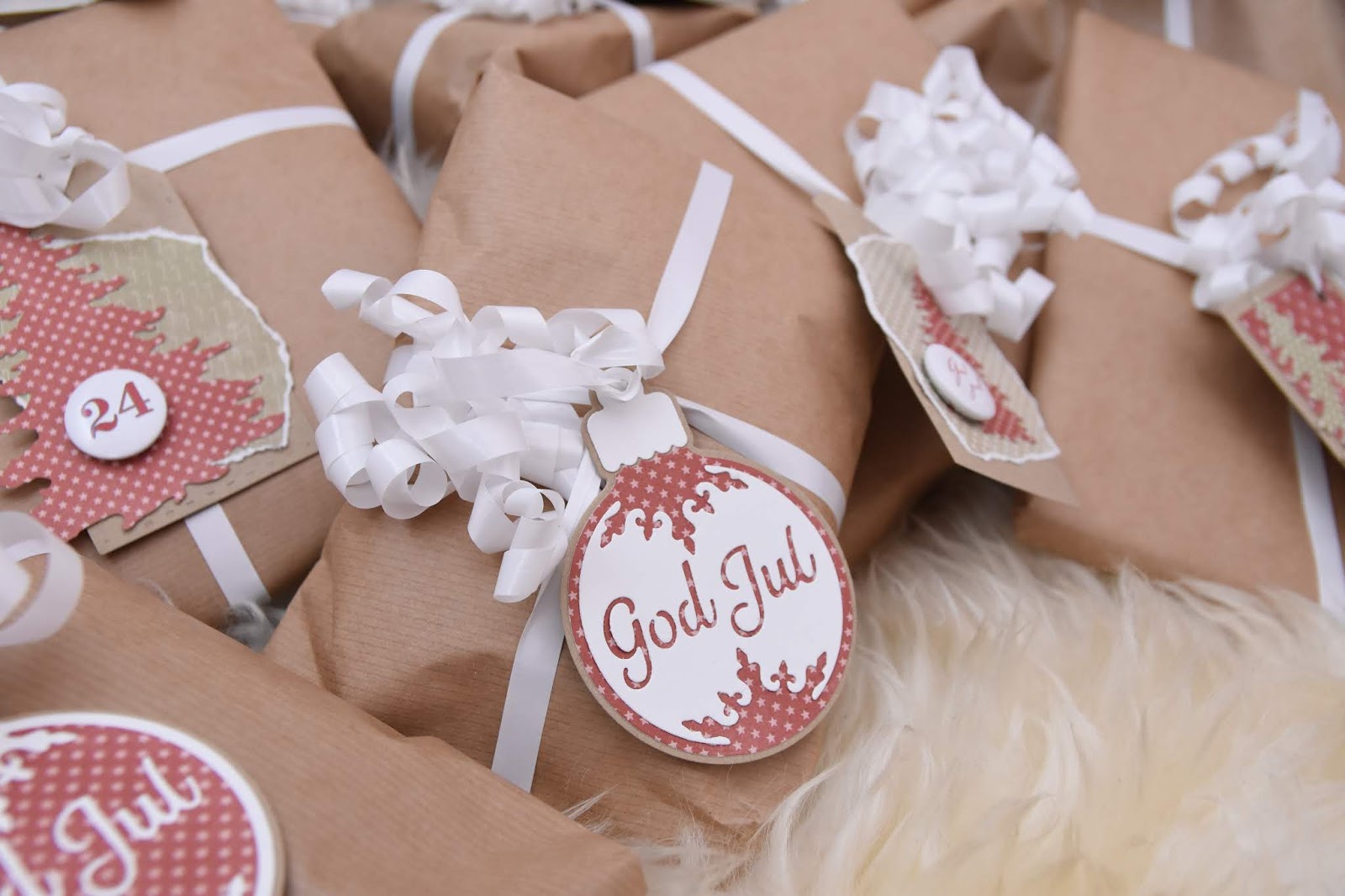 Kreativ Scrapping Blogg: Hjemmelagde pakkelapper