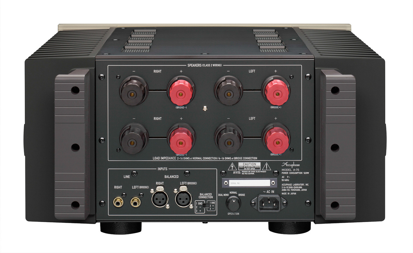Wizard High-End Audio Blog: Accuphase A-75