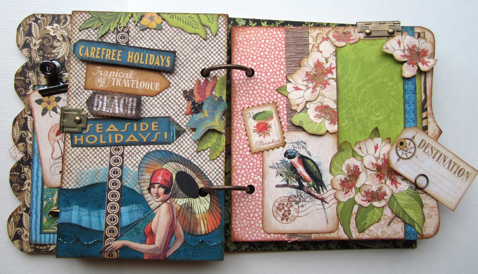 Paperiah: Graphic 45 Mini Book Class 4/21